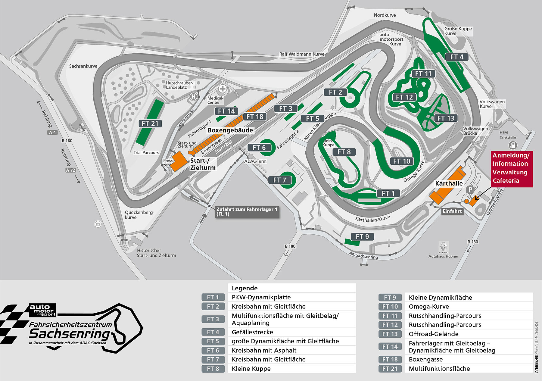 DIE STRECKE | Fahrsicherheitszentrum Sachsenring